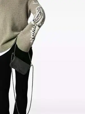Zadig&Voltaire Mini Rock Clutch - Grey