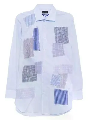 Junya Watanabe Patchwork Shirt - Blue