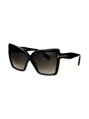 TOM FORD Fiore Sunglasses - Brown