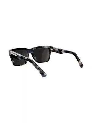 Dolce & Gabbana Logo-engraved Sunglasses - Black