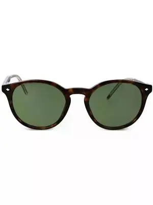 Giorgio Armani Round Frame Sunglasses - Brown