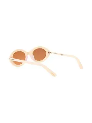TOM FORD Oval Frame Sunglasses