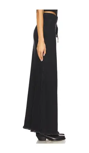 UNDERSTATED LEATHER Western Maxi Skirt