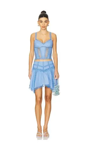 Charo Ruiz Ibiza Poppy Top - Blue Washed