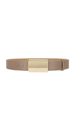 B-low The Belt Mason Leather Belt - Taupe & Gold