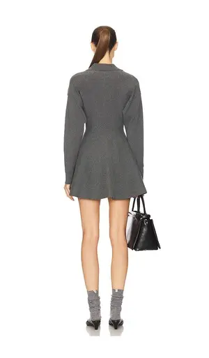 HELSA Saffron Mini Knit Dress