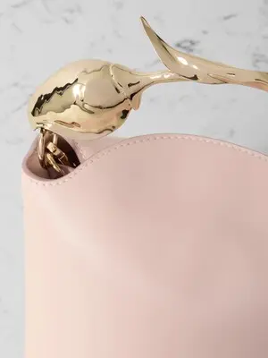 Erdem Bloom Mini Leather Shoulder Bag