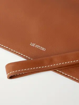 Lié Studio Charlie Leather Clutch - Brown