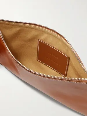 Lié Studio Charlie Leather Clutch - Brown