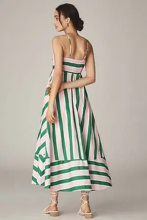 ASTON STUDIO Rue Square-neck Maxi Dress