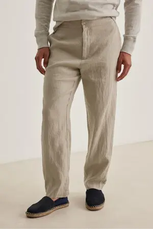 Velvet By Graham & Spencer Lennon Linen Pant