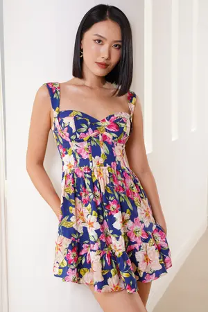 Yumi Kim Floral Mini Dress