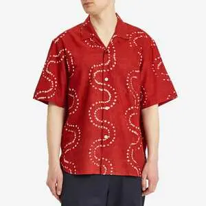 KARDO Ronen Natural Dyed Vacation Shirt - Red