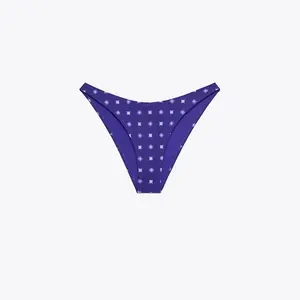 Tory Burch High-cut Bikini Bottom - Ballpoint Ink Nothing Ditsy