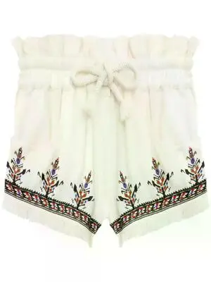 Marant Etoile Embroidered Shorts For Women