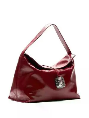 Gcds Large Leather Comma Bag