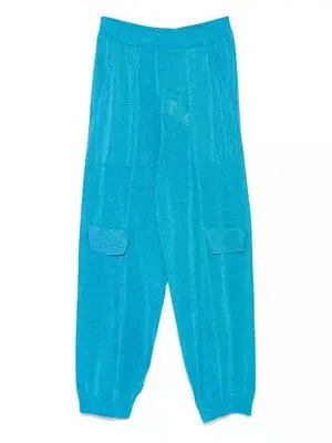 AKEP Lurex-detail Track Pants