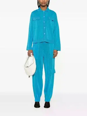 AKEP Lurex-detail Track Pants