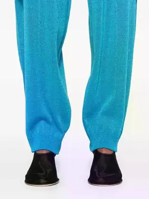 AKEP Lurex-detail Track Pants
