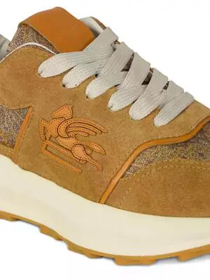 Etro Suede Running Sneakers