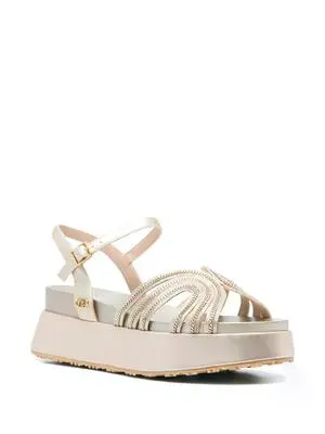 Liu Jo Chain-link Flatform Sandals