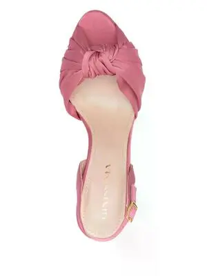 GINISSIMA 95mm Satined Sandals
