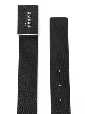 Guess Logo Buckle Belt