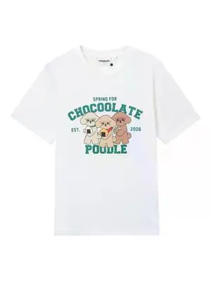 CHOCOOLATE Graphic Print T-shirt - White