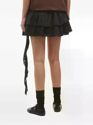 TOUT A COUP Ruffle-detail Mini Skirt