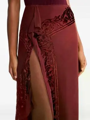 Etro Semi-sheer Midi Skirt
