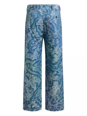 Etro Jacquard-pattern Trousers