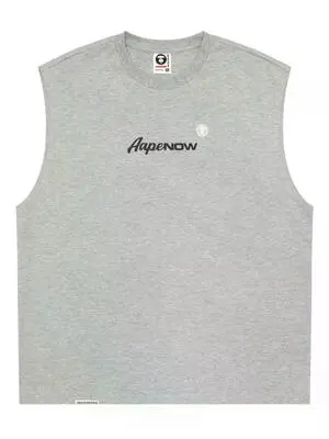 AAPE BY *A BATHING APE® Logo T-shirt - Grey
