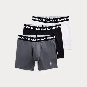 Ralph Lauren Perfect Pouch Mesh Boxer Brief 3-pack Multi