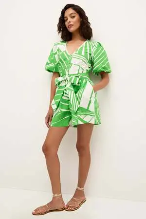 MARIE OLIVER Devin Romper - Verdant