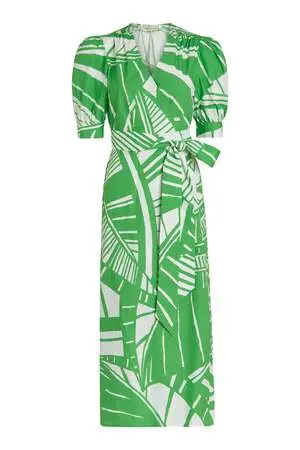 MARIE OLIVER Rita Wrap Dress - Verdant