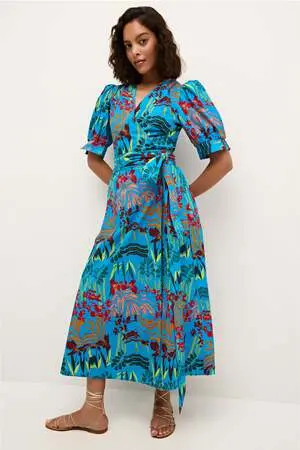 issey miyake green dress Monthly Colors June Dress in White Green