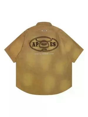 AAPE BY *A BATHING APE® Embroidered-logo Shirt
