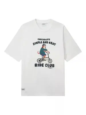 CHOCOOLATE Graphic-print T-shirt - White