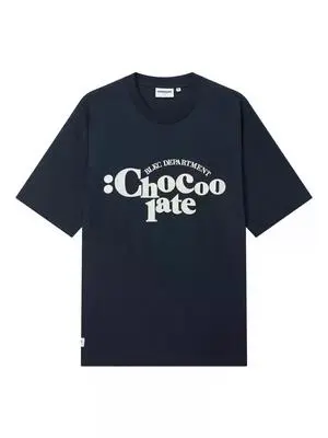 CHOCOOLATE Logo-print T-shirt - Blue