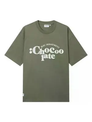 CHOCOOLATE Logo Print T-shirt - Green