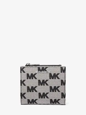 Michael Kors Cooper Logo Jacquard Wallet - Black