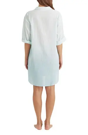 PAPINELLE Ombré Cotton Voile Nightshirt