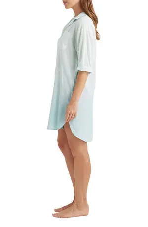 PAPINELLE Ombré Cotton Voile Nightshirt
