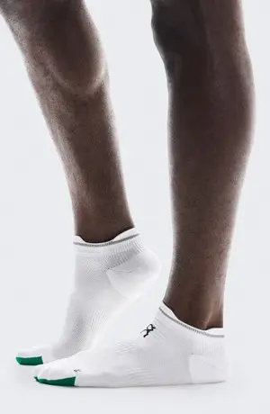 On Elite Run No-show Socks - White/ Ivory