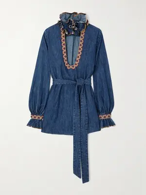 Valentino Garavani Blue Tops