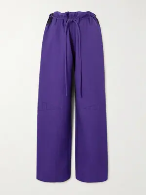 Cotton Blend Trousers