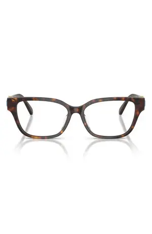SWAROVSKI 54mm Pillow Optical Glasses - Havana /demo Lens