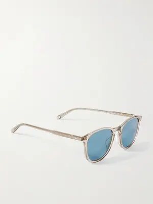 Garrett Leight Kinney Round-frame Sunglasses