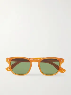 Garrett Leight Ace Ii Sun Sunglasses - Orange
