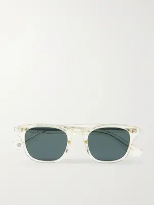 Garrett Leight Ace Ii Sun Sunglasses - Neutrals